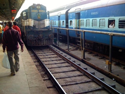 Nothing Official Here: Train journey after a long...